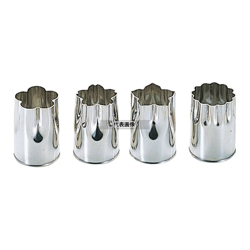 商品の特徴 霜鳥製作所 18-8(ステンレス) 野菜抜型 4Pcsセット 大 No.132 No.0542800 製品仕様 ●型番:No.132 ●英語商品名:Stainless-Steel Vegetable Mold 4pcs set ...