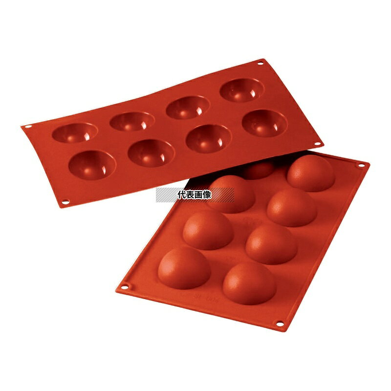 商品の特徴 Silikomart(シリコマート) シリコンフレックス 半球50(8ヶ取) SF004 175×300mm 焼き型 No.0558030 ●原料に有害物質を含んでおらず、シリコン100%で離型性が良く、お手入れも簡単です。6取...