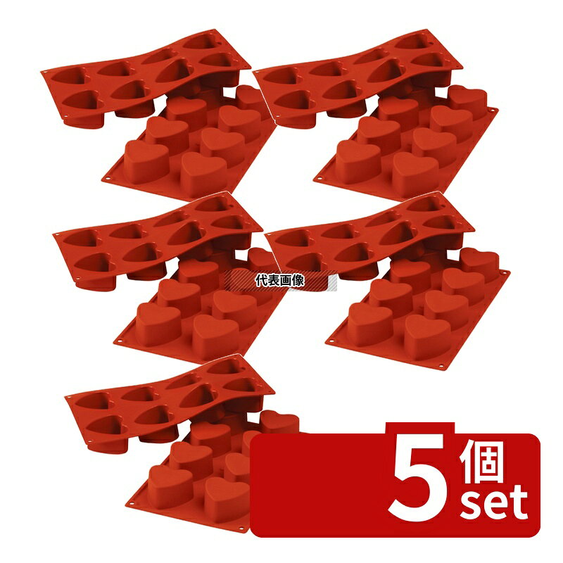 商品の特徴 Silikomart(シリコマート) シリコンフレックス ハート(8ガ取) SF040 175×300mm 焼き型 No.0558320 ●原料に有害物質を含んでおらず、シリコン100%で離型性が良く、お手入れも簡単です。6取サ...
