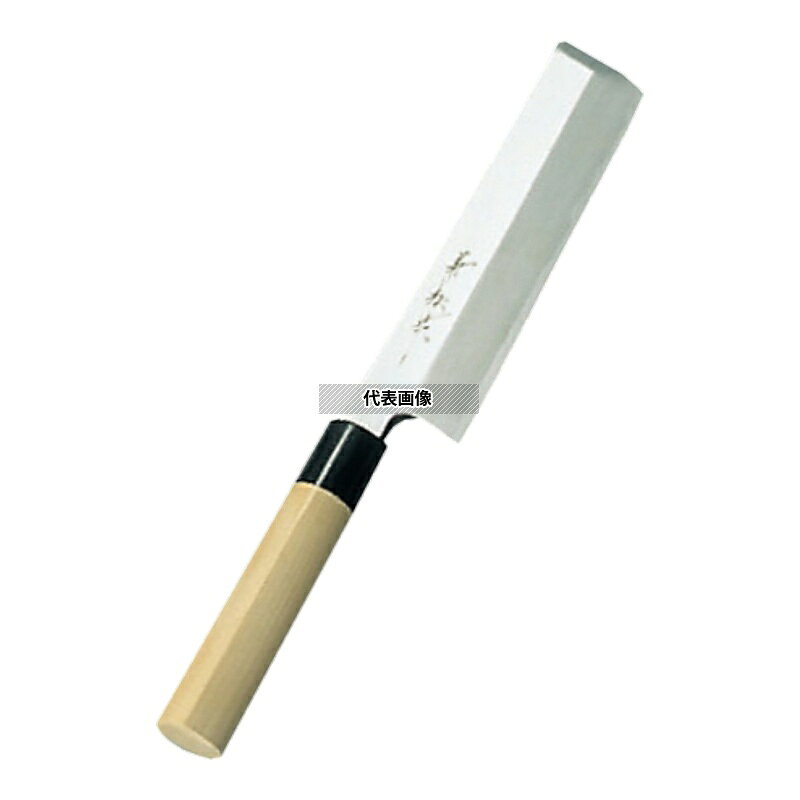 商品の特徴 兼松作 日本鋼 薄刃庖丁 18cm 薄刃 No.0570900 包丁 ●業務用では一般的なラインで、刃研ぎも簡単にでき、取扱いがやさしい庖丁です。 ●熟練の庖丁鍛冶職人が、日本刀と同じ手法の火造り鍛造、焼入れ(硬度を出す)、焼き...