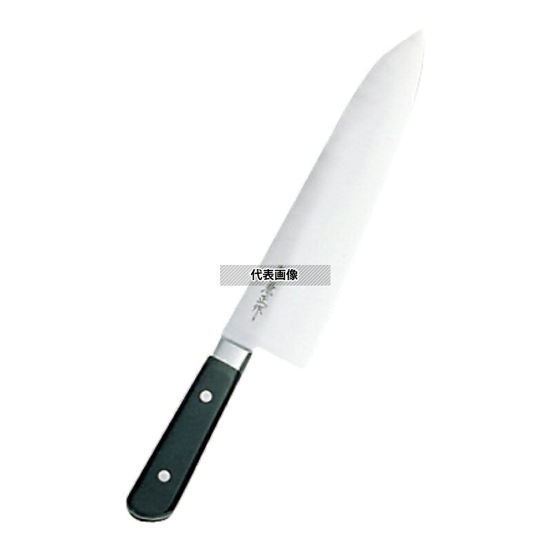 商品の特徴 北正(関兼常) 本匠兼正 日本鋼(本刃付) 洋出刃 24cm 全長:370mm No.0586710 包丁 ●研ぎやすく、鋭い切れ味を誇る全鋼包丁の最高峰シリーズ。 ●「本刃付け」で、プロ仕様の刃付け ●ステンレスの口金は、ブレ...