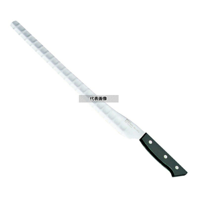 商品の特徴 グレステン サーモンスライサー 331GUAL 31cm スライサー No.0593900 包丁 ●440Aを基本ベースとしたグレステン鋼は、何段階にもわたる特殊熱処理を行っています。耐蝕性、耐摩耗性、耐熱・耐寒性、靱性、硬度の...