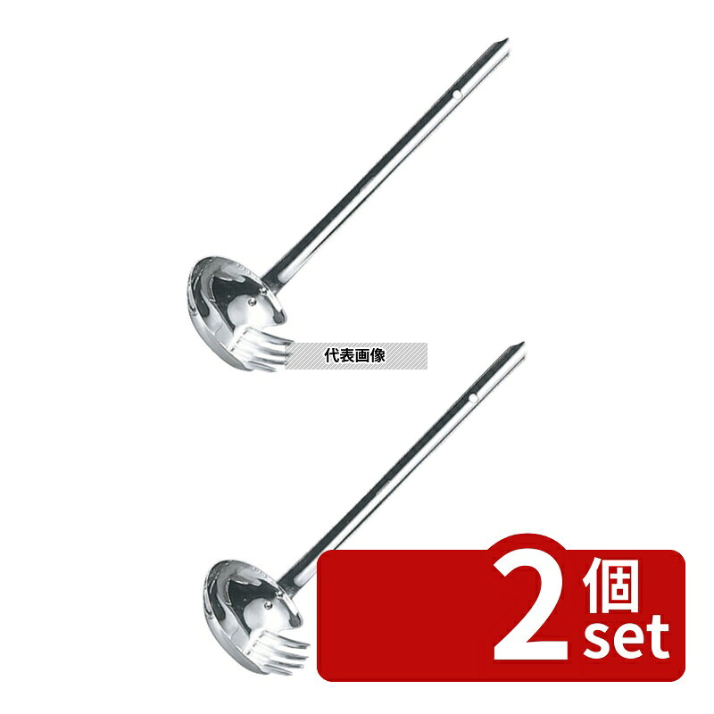 商品の特徴 UK 18-0 ウドンお玉 (レードル柄) 製品仕様 ●型番:9130110 ●英語商品名:UK Stainless-Steel Udon Noodle Ladle with Handle ●商品ブランドシリーズ:YUKIWA(...