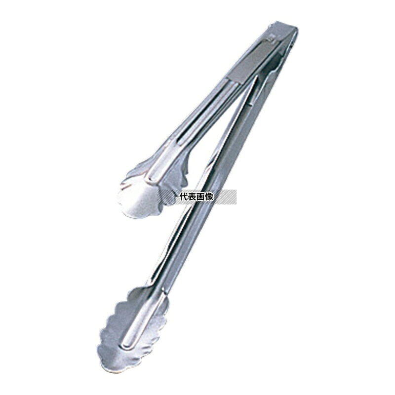 商品の特徴 EBM(江部松) 18-0 万能トング 中 板バネ式 全長300 ●板厚0.4mm 製品仕様 ●英語商品名:EBM Stainless-Steel Utility Flat Spring Tongs M 300mm ●商品ブラン...