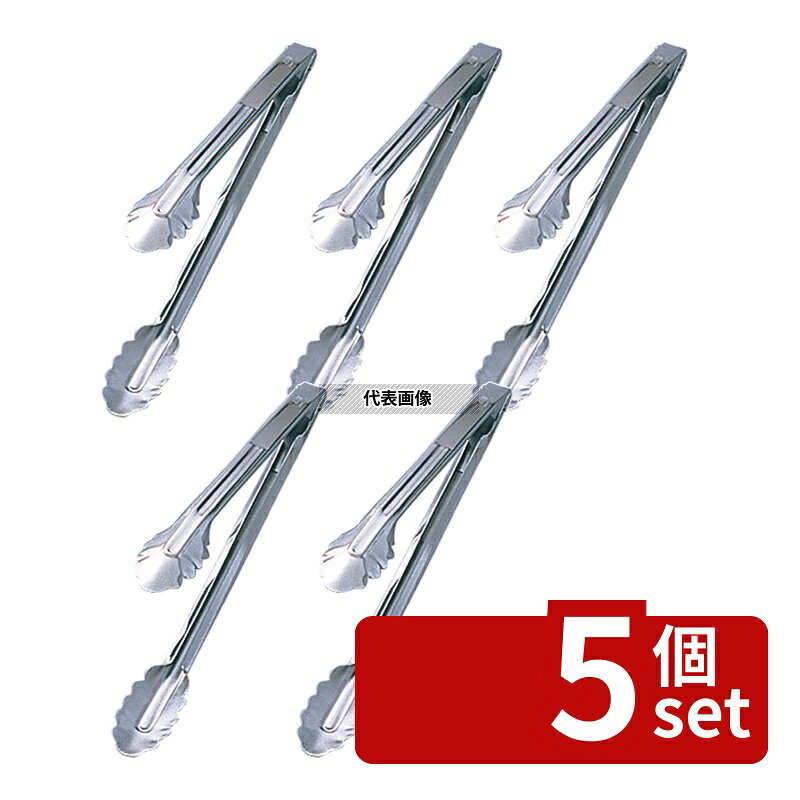 商品の特徴 EBM(江部松) 18-0 万能トング 中 板バネ式 全長300 ●板厚0.4mm 製品仕様 ●英語商品名:EBM Stainless-Steel Utility Flat Spring Tongs M 300mm ●商品ブラン...