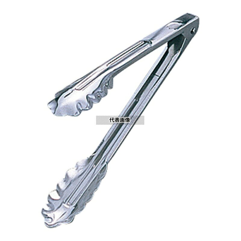 商品の特徴 EBM(江部松) 18-0 万能トング 小 板バネ式 全長240 ●板厚0.4mm 製品仕様 ●英語商品名:EBM Stainless-Steel Utility Flat Spring Tongs S 240mm ●商品ブラン...
