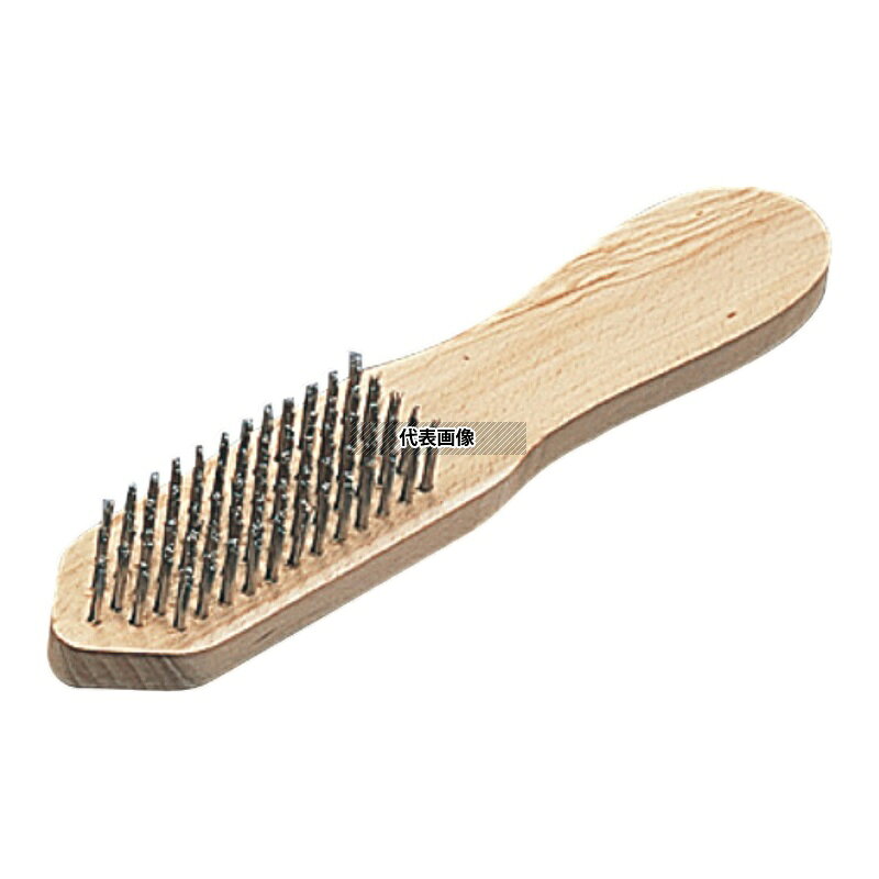 商品の特徴 ワイヤーブラシ 太 (全長240) 製品仕様 ●英語商品名:Wire Brush (thick) 240mm Length ●商品ブランドシリーズ:江部松商事 ●品名情報分解1 物:ブラシ ●外寸:刃部:88×29/240 ●材...
