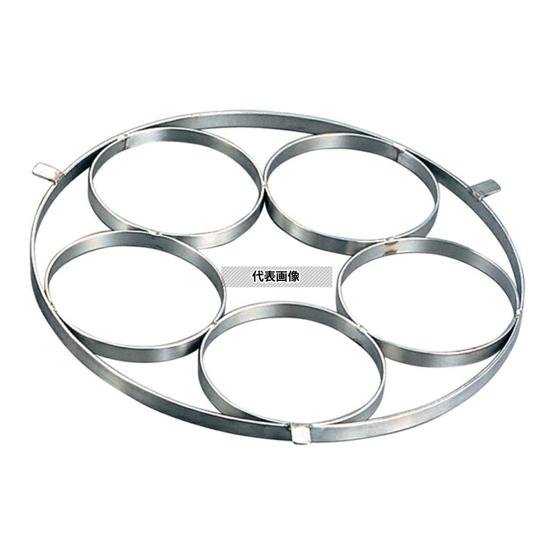 商品の特徴 EBM(江部松) 18-8(ステンレス) ゆで麺鍋用リング Cタイプ φ145×5穴 製品仕様 ●英語商品名:EBM Stainless-Steel Ring for Noodle Pot C type ●商品ブランドシリーズ:...