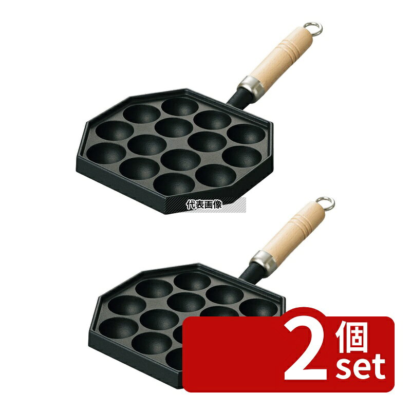 商品の特徴 南部 電磁対応 木柄 たこ焼器 14穴 90033 ●IHに対応した14ヶ焼のたこ焼器。ガスでも使用可能です。 製品仕様 ●型番:90033 ●商品ブランドシリーズ:岩鋳 ●品名情報分解1 物:たこ焼 ●外寸:全長355×190...