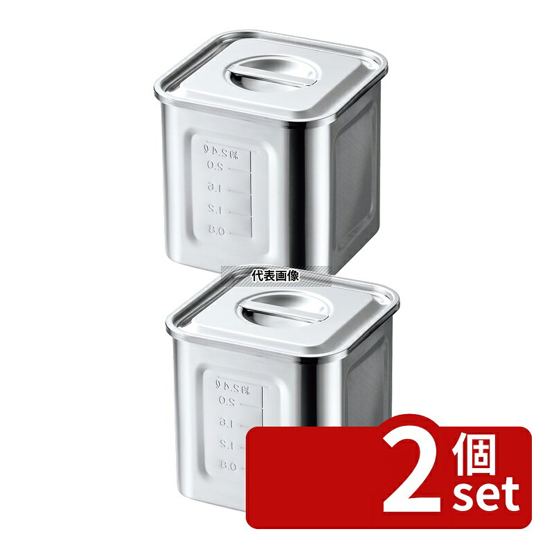 商品の特徴 18-8(ステンレス) 目盛付 角型キッチンポット 9cm 手無 ●18-8ステンレスは錆に強く、耐久性があります。 ●繋ぎ目の無いプレスによる1枚絞り加工なので、溶接部分が無く、水漏れの心配もありません。 ●外側、内側の両方か...