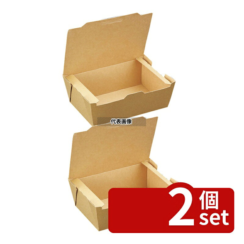 商品の特徴 ランチボックス 未晒 (25枚入) 609133 ●段積みできる未晒ランチボックス。 ●フタを閉めた状態で積み重ねても安定感のある形状。 ●耐水・耐油性に優れた特殊紙を使用し、直接食品を入れても安全。 製品仕様 ●型番:6091...