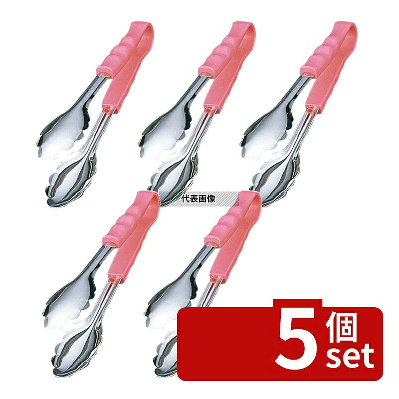 商品の特徴 PP柄 万能トング ミニ ピンク 抗菌 18-8(ステンレス) 220mm ●従来品より大きく開いているので、パンなどをつかみやすい。 ●従来品より短く、より手に近い感覚で使うことができる。 ●色分けをすることで、食材、調理場所...