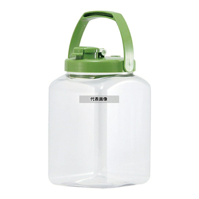 商品の特徴 プラスチック カラー果実酒びん S型 2.7L グリーン ●軽くて丈夫、割れにくい素材を使用。 ●高い密封性で匂いが漏れにくい。 ●注ぎ口はワンタッチ開閉タイプです。 ●発酵性のあるものを保存するために、空気孔を設けました。余分...