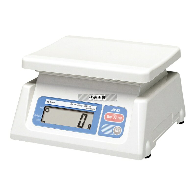 商品の特徴 A&D デジタルはかり SL-10KJA 10kg ●働く仲間の働くはかり ワークスケール。分解能1/2000 ●大型液晶 文字高25mm ●表示部の角度はテーブルに載せて使うときに見やすいように設計 ●オートパワーオフ機能5分...