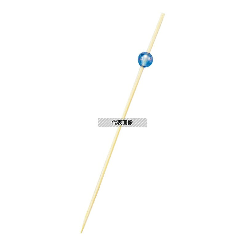 商品の特徴 竹製 ビーズピックス 9cm ブルー (50本入) 09493 ●カラフルなビーズ玉をあしらった飾り串です。パーティーでのオードブルに彩を添えます。 製品仕様 ●型番:9493 ●商品ブランドシリーズ:神堂 ●品名情報分解1 物...