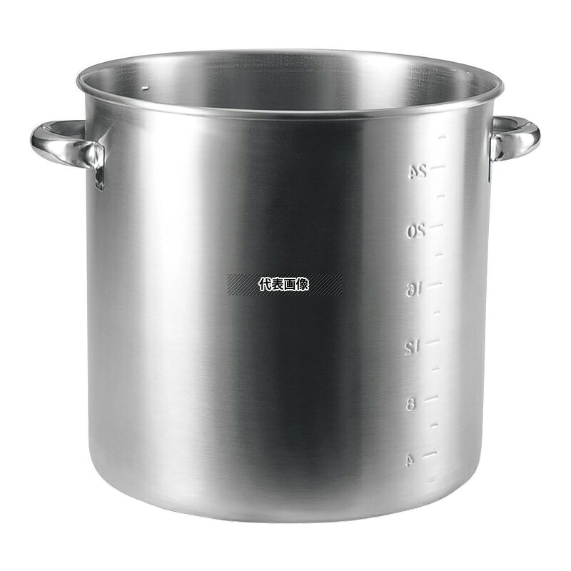 商品の特徴 K 19-0(ステンレス) IH対応 寸胴鍋 (目盛付) 28cm (蓋無) ●従来比約40%の軽量化を実現さらに耐久性を兼備。 ●特に過度の過熱による底の変形(底が膨張して鍋が廻ってしまうような場合もあり危険です。)を防ぐため...