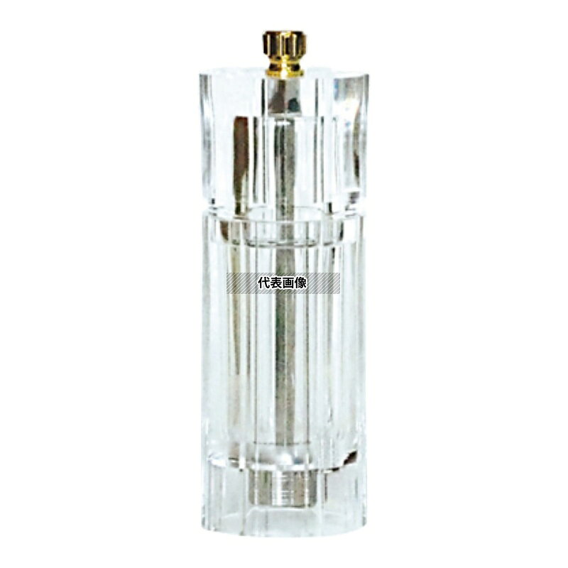 商品の特徴 IKEDA アクリル ペパーミル (円筒型) APM-150 製品仕様 ●型番:APM-150 ●商品ブランドシリーズ:IKEDA ●品名情報分解1 物:ミル ●外寸:φ50×H143/ ●材質:アクリル/グラインダー：鉄 JA...