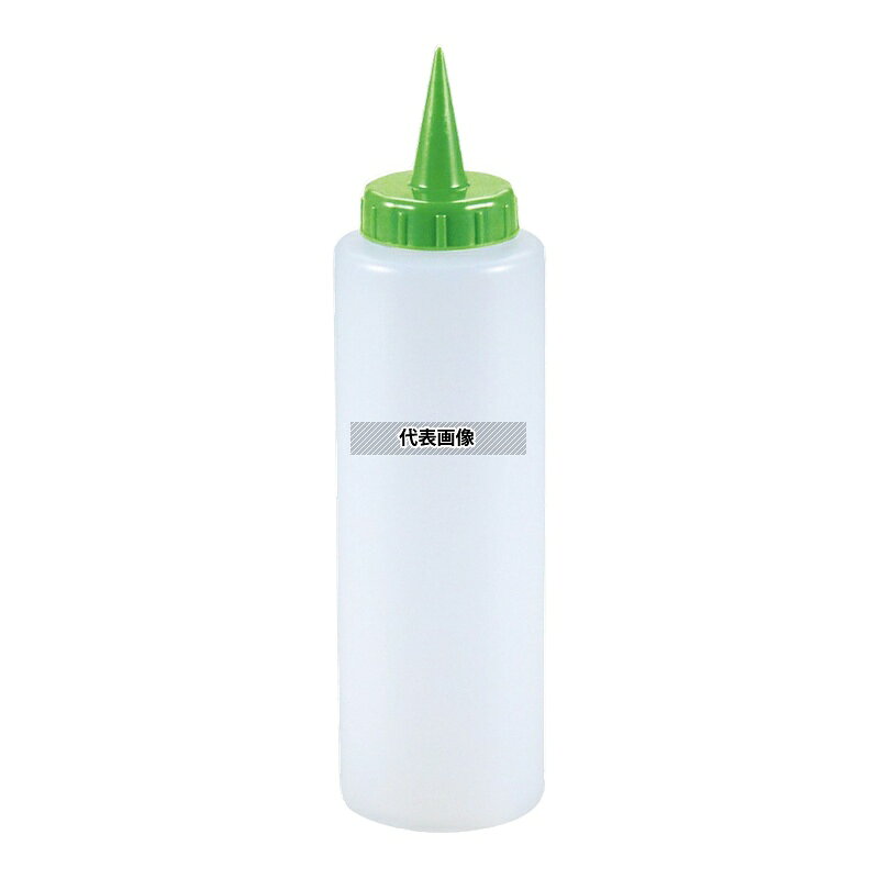 商品の特徴 カラーキャップディスペンサー 320ml グリーン ●先端はカットされておりません。 ●ソースの数だけ色分け管理。 製品仕様 ●英語商品名:Color Cap Sauce Bottle 320ml green ●商品ブランドシリ...
