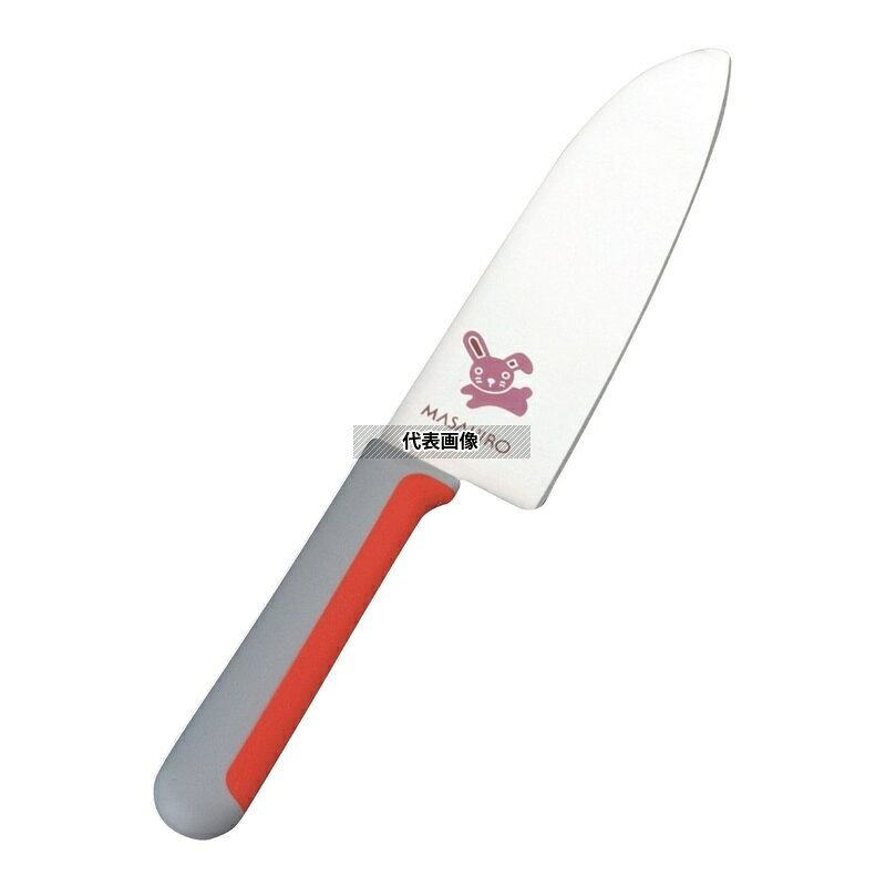 商品の特徴 正広 コドモ庖丁 24344 ウサギ (レッド) 左キキ用 13cm ●低学年向き ●刃先部：大丸 ●あご部：丸 ●両刃 ●背厚：1.6mm 製品仕様 ●型番:24344 ●英語商品名:Masahiro Kids Knife 2...