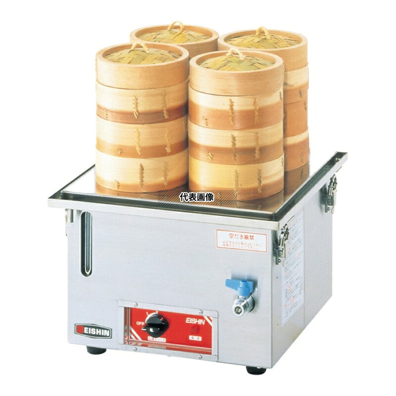 商品の特徴 エイシン 電気蒸器 YM-11 ●温度調節：2段切換式(保温機能付) ●蒸気立上りまでの時間：50分 ●蒸し台ノズル数：φ10×4穴 製品仕様 ●型番:YM-11 ●商品ブランドシリーズ:エイシン ●品名情報分解1 物:蒸器 ●...
