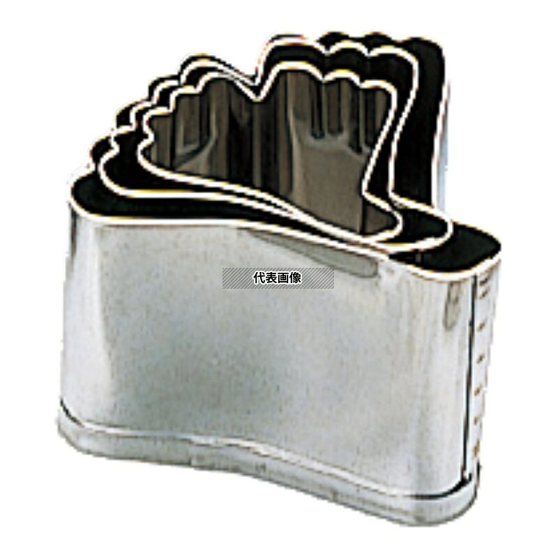 商品の特徴 EBM(江部松) 18-8(ステンレス) 本職用厚口 抜型 銀杏 #4 製品仕様 ●商品ブランドシリーズ:EBM(江部松) ●品名情報分解1 物:抜き型 ●外寸:目安:45/ ●重量:20g ●材質:18-8(ステンレス)/ J...