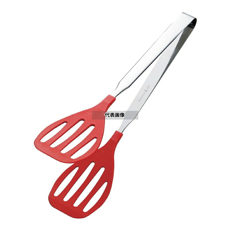 商品の特徴 抗菌耐熱カラートング グリル 大 レッド 32cm ●フライパンや器類を傷つけないナイロン樹脂製 ●フラットなハンドルは洗いやすく衛生的 ●耐熱温度：240℃ 製品仕様 ●商品ブランドシリーズ:田辺金具 ●品名情報分解1 物:ト...