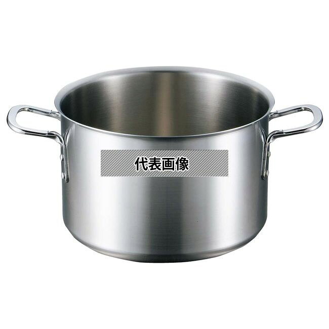 商品の特徴 EBM(江部松) ビストロ 三層クラッド 半寸胴鍋 33cm 蓋無 OD350×BD280 寸胴鍋 No.4143300 IH・ガス兼用鍋 ●電磁調理器は勿論、あらゆる熱源に適合。 ●優れた熱伝導、熱効率はまさにプロ向け。 ●軽...