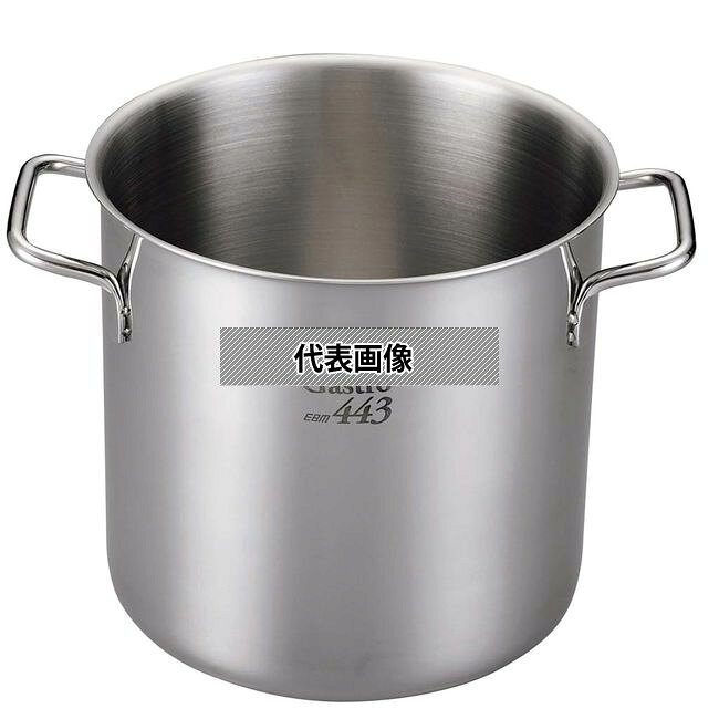 商品の特徴 EBM(江部松) 18-8(ステンレス) プロシェフ蓋 36cm φ380 No.8890100 IH/ガス兼用鍋 ●『プロの要求にお応えできるエコノミーモデル』 ●SUS443ステンレススチールを使用(単層鋼) ●耐食性に優れ...