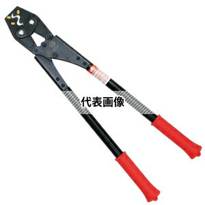 MARBEL(マーベル) 圧着工具 MHK-60 [圧着工具] [ハンドプレス] [裸圧着端子・スリーブ用] 製品仕様 ●JANコード：4992456001501 ●適用端子：裸圧着端子用 ●全長：630mm ●質量：1990g ●端子・ス...