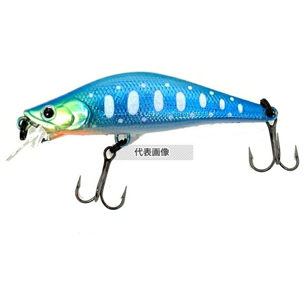 ティムコ(TIEMCO) ●ナチュラルなアプローチを得意とするオールラウンドシンキングミノー! ●流れるような曲線を組み合わせデザインされたシンキングミノーです。 ●浮力を高く取るためにベリー部のアイにΩタイプのピンを採用。 ●ボディ内部に...