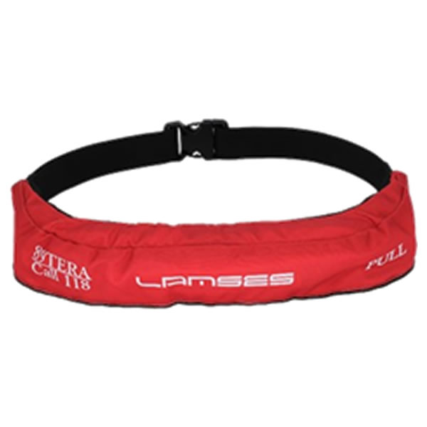 商品の特徴 ラムセス(Lamses) ライフジャケット LJ-2566 レッド 自動膨張式ウエストタイプ 桜マーク付 TYPE-A 自動膨張式救命衣(ウエストベルト式) 国土交通省形式承認品　タイプA LJ-1866　気室の長さ約60cmに...