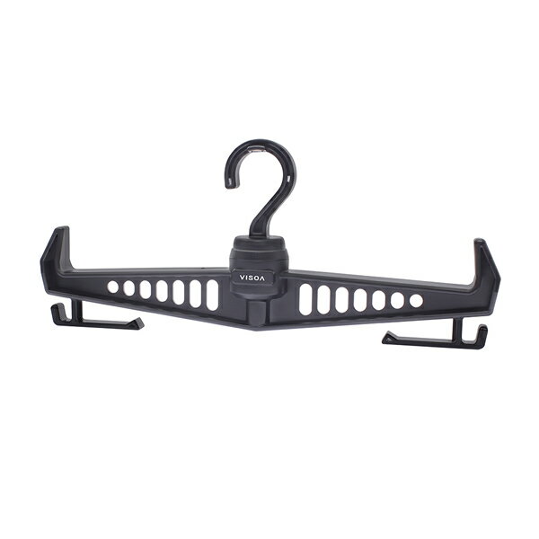 商品の特徴 槌屋ヤック(YAC) VISOA アングラーズハンガーU-A18 高耐久ハンガー ●フィッシングベストやウェーダー等を掛けるのに便利な、ずり落ち防止付きのガッチリとしたハンガー。 ●両端に小物等を引っ掛けることができるマルチフッ...