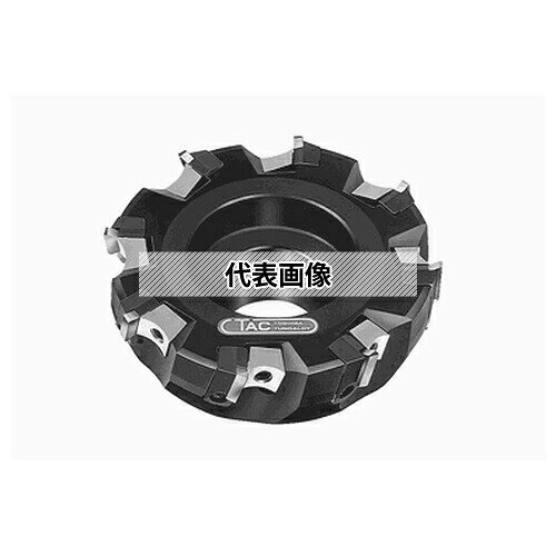 タンガロイ：TSE4006RIA 切削工具_転削用工具_転削用工具（その他） 製品仕様 ●ファミリー名：くさび止め式直角肩加工用フライスカッタ、三角形ポジインサート使用 ●Max.ap[加工深さ]：10 ●Kg[重さ]：4.9 ●d[加工穴...