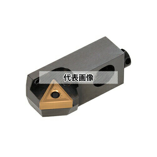 タンガロイ：PTTNR10CA-11 切削工具_旋削用工具_旋削用工具（その他） 製品仕様 ●ファミリー名：ネガ、レバーロックタイプ、60°三角形インサート、アプローチ角30° ●re[標準コーナ半径]：0.4 ●R/L[勝手]：R ●L1...