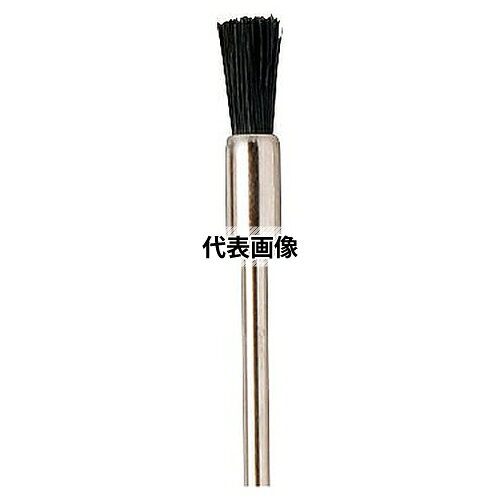 東洋アソシエイツ：(27501) マイスターカッター 硬質ブラシ筆S型(黒) 生産加工機_先端工具・消耗品_専用先端工具_ブラシ・パット ●宝飾品、精密機器の磨きやクリーニング作業に最適な先端工具です。 ●毛は硬質になります。 製品仕様 ●...
