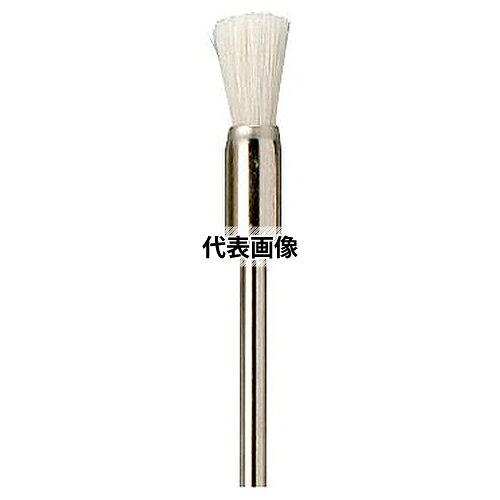 東洋アソシエイツ：(27502) マイスターカッター 軟質ブラシ筆S型(白) 生産加工機_先端工具・消耗品_専用先端工具_ブラシ・パット ●宝飾品、精密機器の磨きやクリーニング作業に最適な先端工具です。 ●毛は軟質になります。 製品仕様 ●...