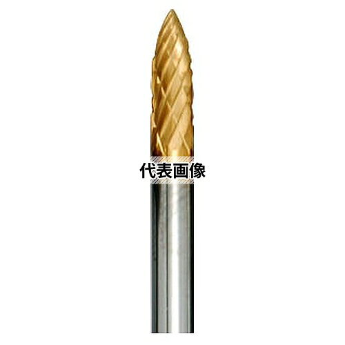 東洋アソシエイツ：(21630) 超硬ロータリーバー(G) 生産加工機_先端工具・消耗品_軸付先端工具_超硬カッター ●ミスターマイスター・ロータリーバーは、金型職人などが普段使用しているロータリーバーにTiN（チタン）コーティングを施した...