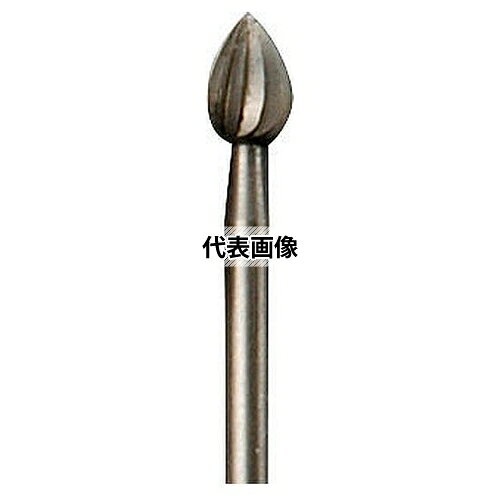 東洋アソシエイツ：(27055) マイスターカッター しずく4.0x2.35mm 生産加工機_先端工具・消耗品_軸付先端工具_その他軸付工具 ●刃が滴のような形状をした先端工具です。 ●R面の加工や整形に便利です。 ●φ2.35mm軸用です...
