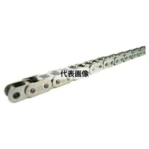 片山チエン：50F-SUST 機械要素部品_伝動部品_チェーン_ローラーチェーン ●仕様：KCM小判形チェーン ●材質：ステンレス ●”F”タイプ小判形チェーンはプレートの形状を小判形にしたチェーンです ●一般伝動はもとより、輸送物を直接チ...