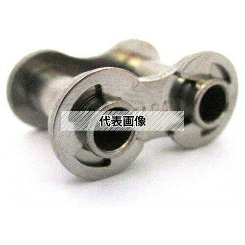 片山チエン：60HP-SUSJL 機械要素部品_伝動部品_チェーン_ローラーチェーン ●仕様：KCMホローピンステンレスチェーン ●材質：ステンレス ●”HP”タイプはホローピン（中空のピン）で連結されたチェーンです ●チェーンを繋ぐための...