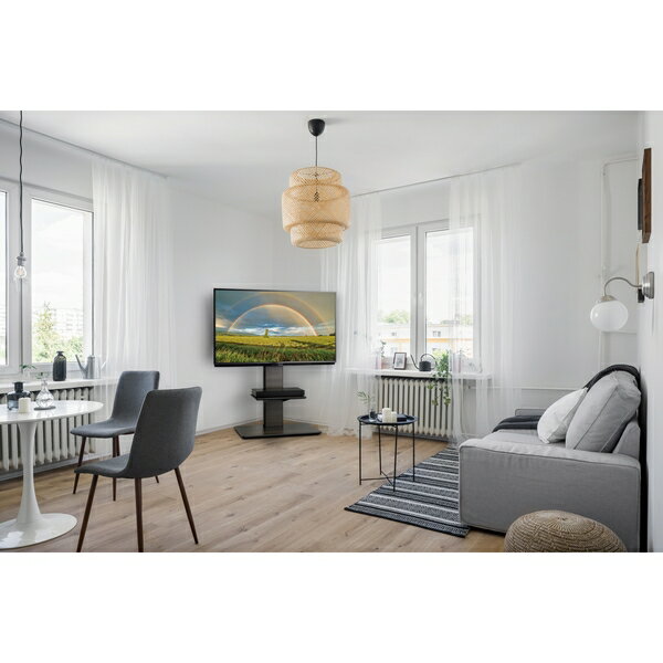 【楽天市場】ハヤミ工産(TIMEZ) KF-950 【～55V型】 自立TVスタンド テレビスタンド グレー木目 低床キャスター付き【在庫有り】：セミプロDIY店ファースト