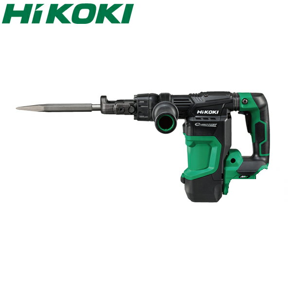 商品の特徴 36Vコードレスハンマ　H3641DB(NNK) ケース付　電池不付　六角軸タイプ ●現行のAC100V製品※と同等のハツリ性能 高出力蓄電池BSL36B18Xを採用することで、コードレスでありながらAC100Vのメーカー従来製...
