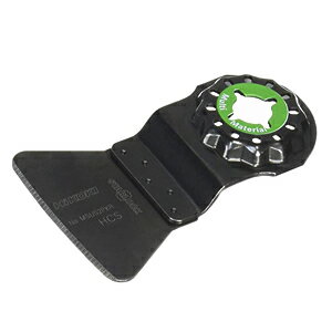 HiKOKI (日立工機) マルチツールブレード MSU52PKR 商品の特徴 HITACHI純正別売部品 ●被削材：FRP、プラスチック ●用途：硬化したボンド等はがし (スクレーパー/ハードタイプ) ●刃先：ナイフ刃 対応機種 ・CV1...