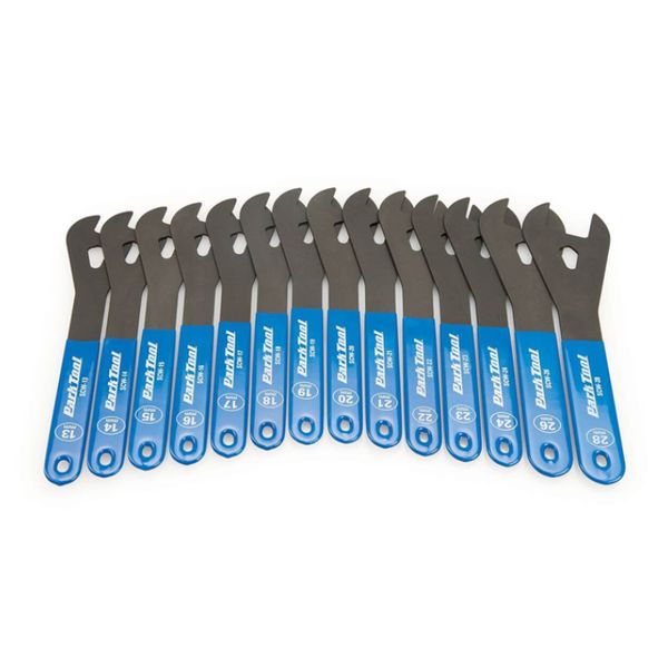 商品の特徴 ParkTool(パークツール) ショップコーンレンチセット SCW-SET.3 ●ショップでの使用を想定した高品質のコーンレンチをセットにしました。 ●剛性の高いY型ヘッドを採用。 ●表面処理はクロムメッキを行わず、より寸法精...