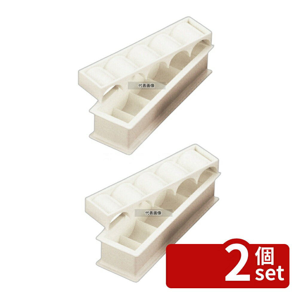 商品の特徴 PP 幕の内 押し型 5ヶ取 製品仕様 ●商品ブランドシリーズ:錦化成 ●品名情報分解1 物:押し型 ●外寸:160×50×H36/ ●内寸:出来上がり：φ28×H35/ ●重量:83g ●材質:ポリプロピレン/ ●抗菌:○ J...