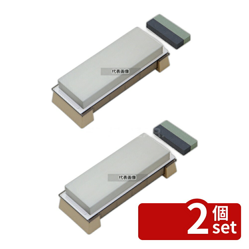 商品の特徴 デバド S 砥石 No.800-SNE 荒・中砥 (#600) ●荒仕上げから超仕上まで。抗菌剤入りプラスチック研ぎ台がそのまま収納ケースになる。 ●焼き入れ硬度の高い刃物でも素早く研げる。 ●広い砥面とすべりにくいゴム台付で、...