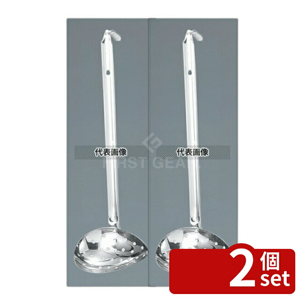 商品の特徴 MARUTAMA(玉虎堂製作所) 18-8(ステンレス) 横口 穴明レードル 90cc ●リベット止め ●レードルの容量表示はおおよその目安としてください。 製品仕様 ●英語商品名:MA Stainless-Steel Perf...