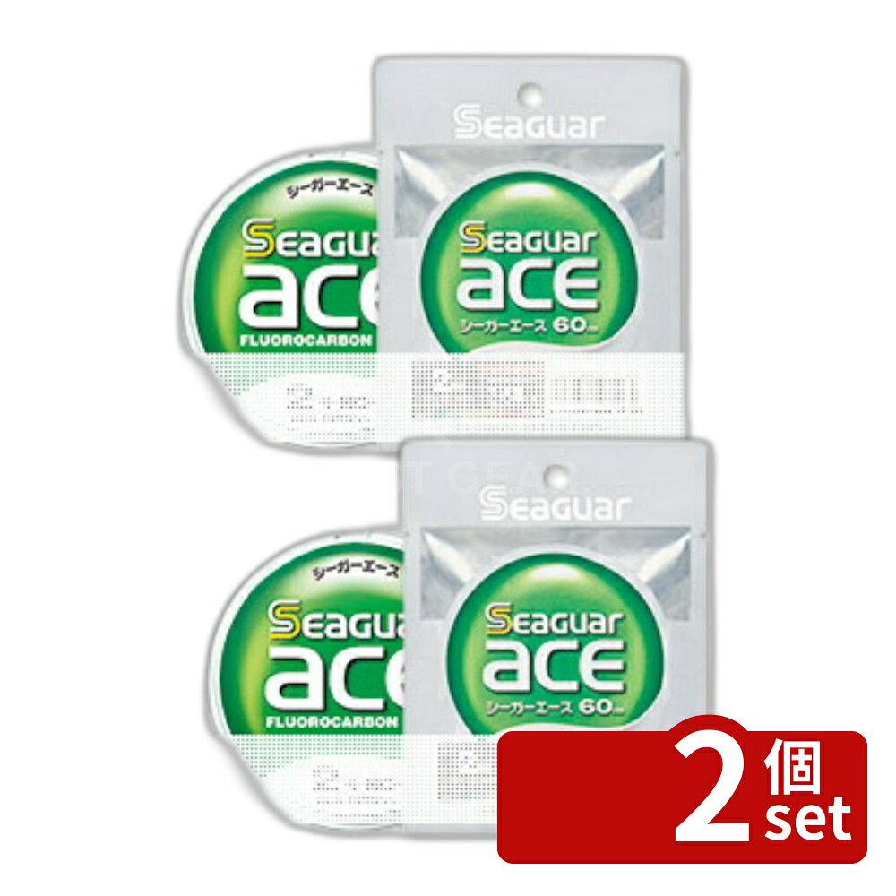 クレハ(Seaguar) ハリス・ショックリーダー 【クレハ/KUREHA】[Seaguar ace] シーガー独自の二重構造技術により、高レベルの結節強度を実現。 シーガーは結節強力を重視!ラインで負荷が一番かかる部分は結び目です。つまり...