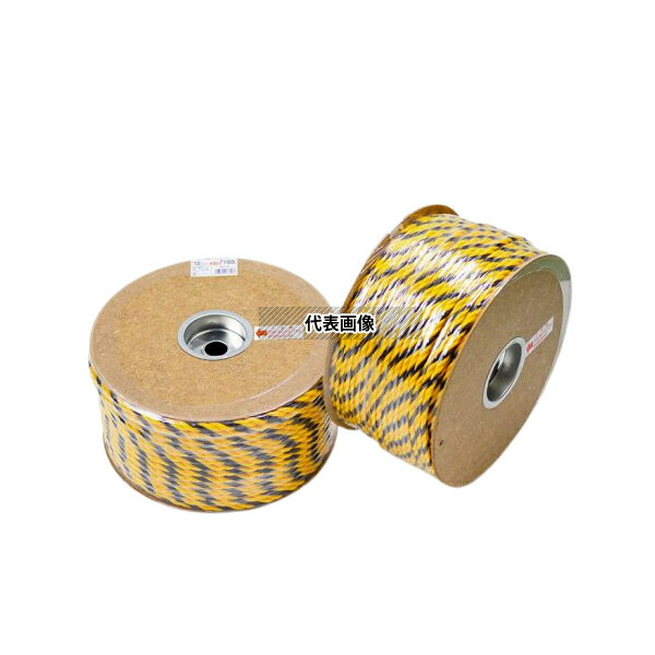 商品の特徴 ユタカメイク RY-2 標識ロープドラム巻　12mm×100M ポリエチレン(PE標識) :YM4202D ●細手から太手までドラムに巻き取ったタイプ ●必要な長さにカットして使用　店頭での切り売り用に最適 ●ポリエチレン（PE...