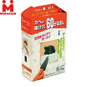 商品の特徴 石こうボード、モルタル等屋内壁に大きくあいた穴を強力に補強します。硬化時間は約60分です。 製品仕様 販売個数 1個 容量 200g ※カタログに記載の入り数は、1ケースの入り数となっております。 商品名にケース入り数の記載の無...